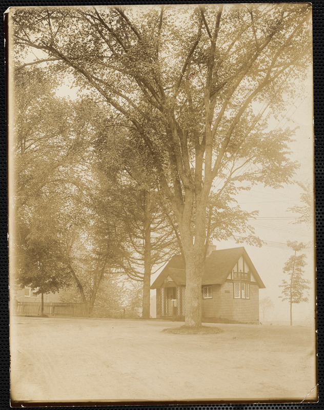Office of Dr. Lawrence Strong, Windsor Road near Beacon Street ...