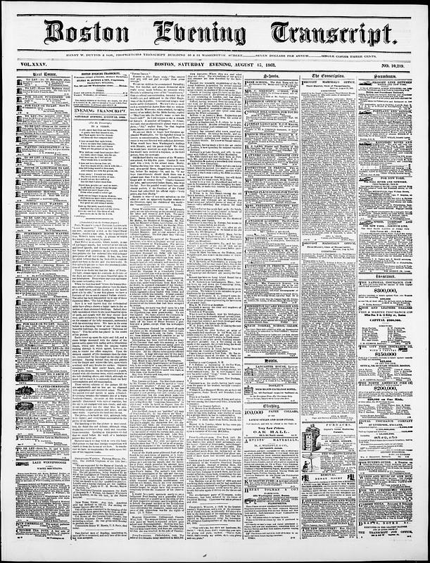 Boston Evening Transcript - Digital Commonwealth