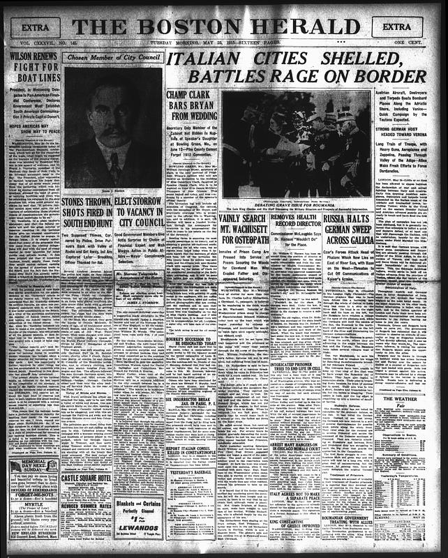 The Boston Herald. May 25, 1915 - Digital Commonwealth