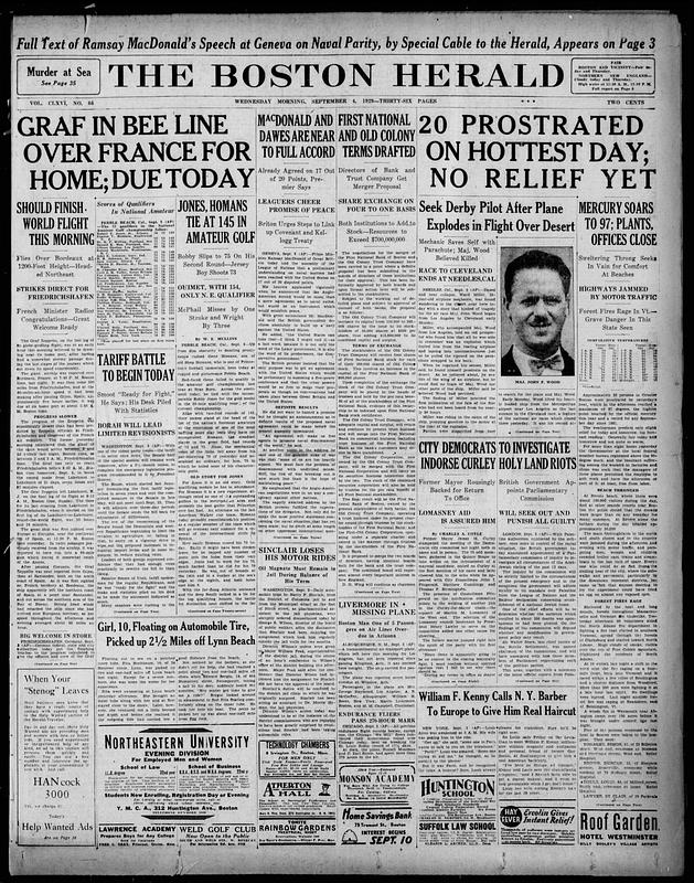 Boston Herald. September 04, 1929 - Digital Commonwealth
