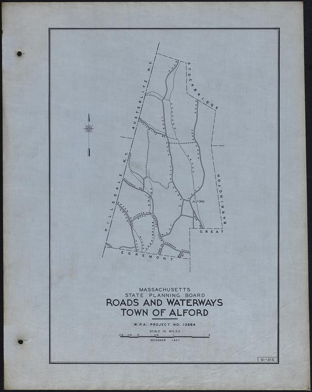 Roads and Waterways Town of Alford - Digital Commonwealth