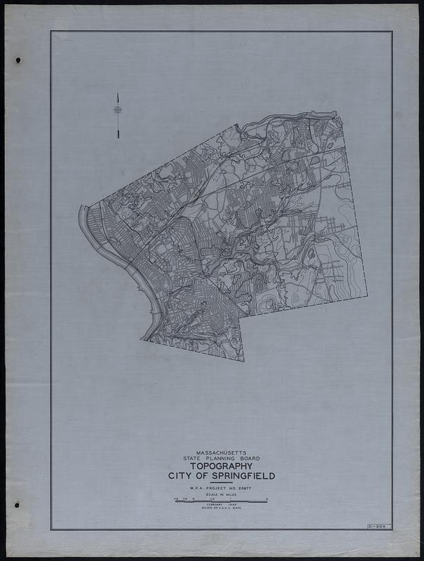 Topography City of Springfield - Digital Commonwealth