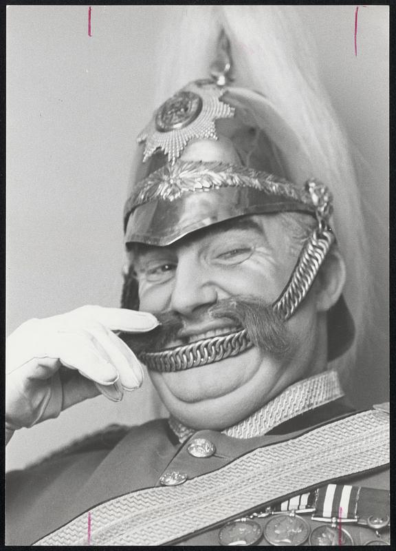 Donald Adams as Colonel Caverley in "Patience" - Digital Commonwealth