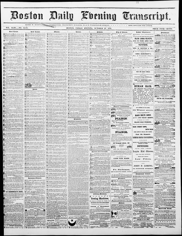 Boston Daily Evening Transcript - Digital Commonwealth