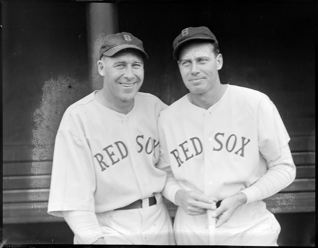 Rube Walberg and Wes Ferrell, Red Sox pitchers - Digital Commonwealth