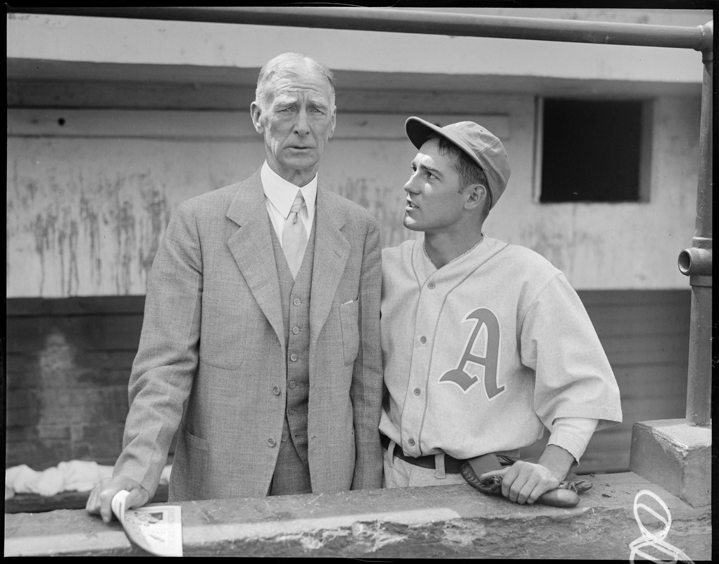 Connie Mack, the baseball wizard, Athletics - Digital Commonwealth