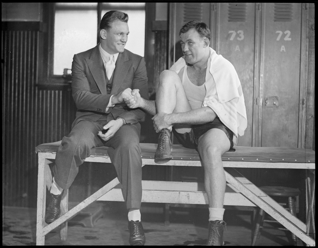 Jack Sharkey / Ernie Schaaf - Digital Commonwealth