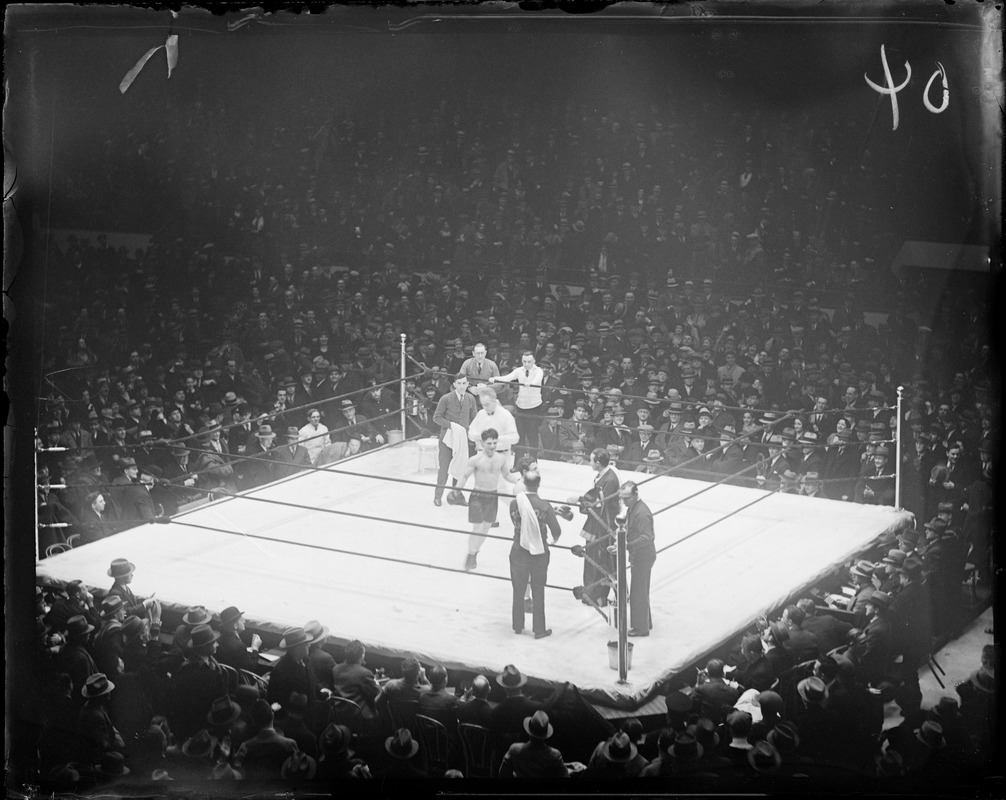 Sammy Fuller vs. Tony Canzoneri at the Boston Garden - Digital Commonwealth