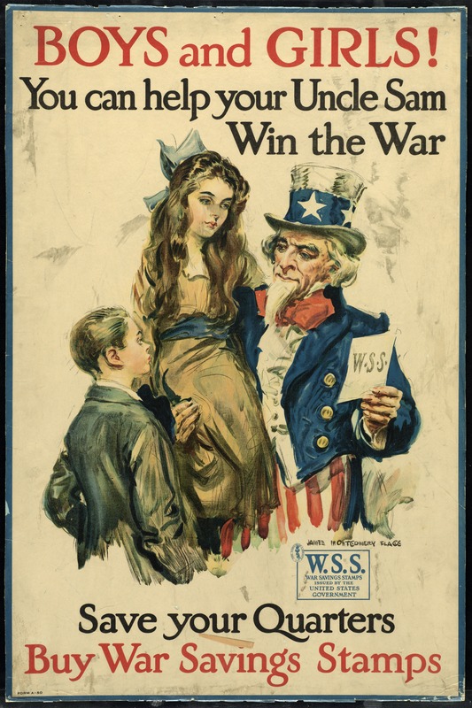 War Savings Stamps, World War I - Digital Commonwealth