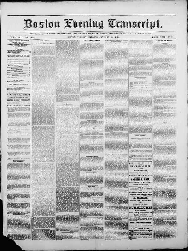 Boston Evening Transcript - Digital Commonwealth