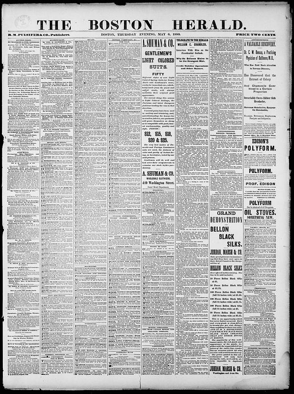 The Boston Herald. May 06, 1880 - Digital Commonwealth