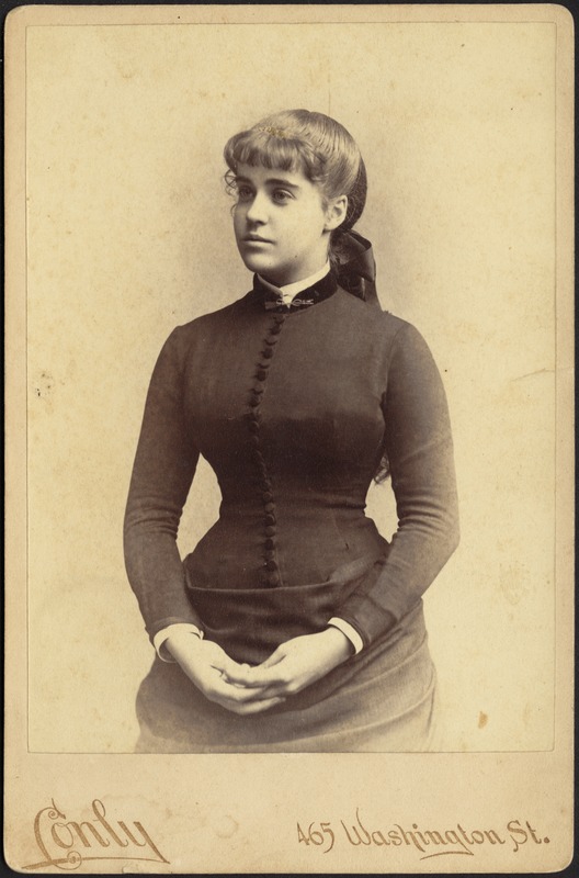 Portrait of May, possibly May R. Granger - Digital Commonwealth