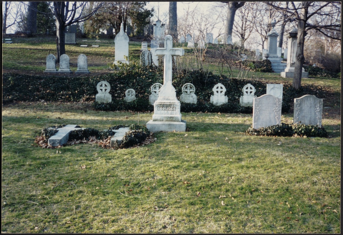 Coolidge Family Plot at Mount Auburn Cemetery, includes JGC and HSC ...