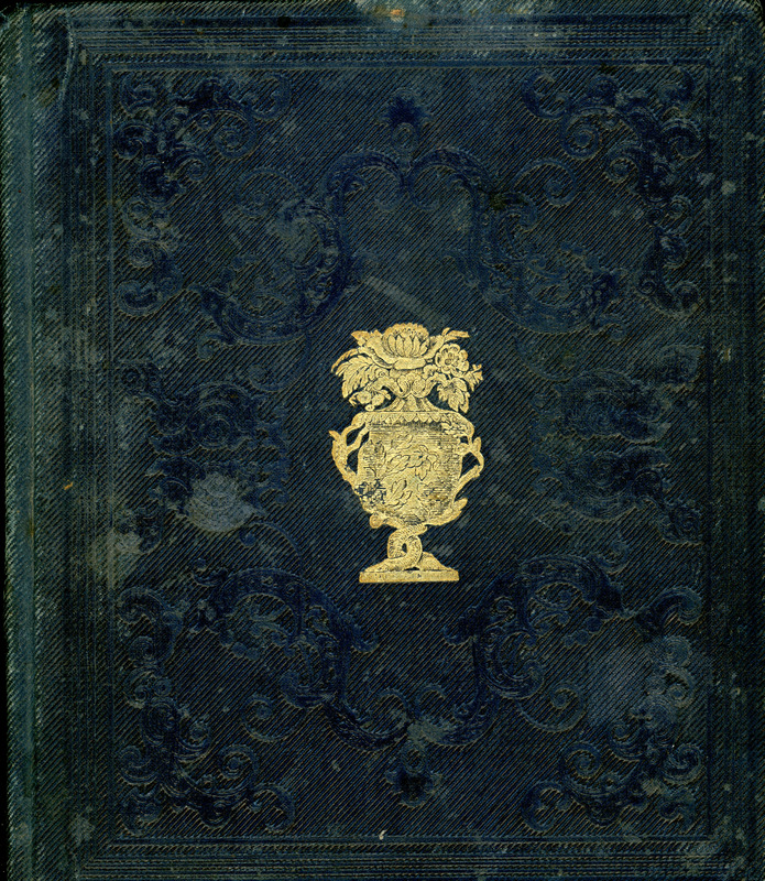 Amanda M. Beaman friendship book, Abbot Academy, class of 1857 ...