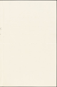 Stumpf, Carl, 1848-1936 autograph letter signed to Hugo Münsterberg ...