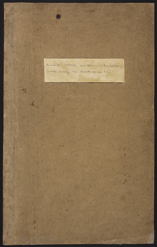 Complete record of the names of all the soldiers and officers in the ...