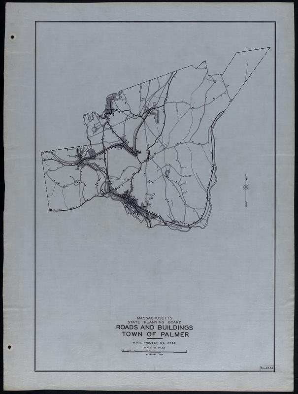 Roads and Buildings Town of Palmer - Digital Commonwealth