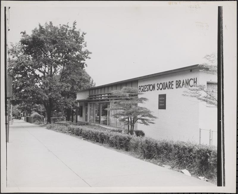Egleston Square Branch, BPL - Digital Commonwealth