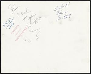 Big Greeting for Wickersham -- Detroit Tiger manager Charlie Dressen ...