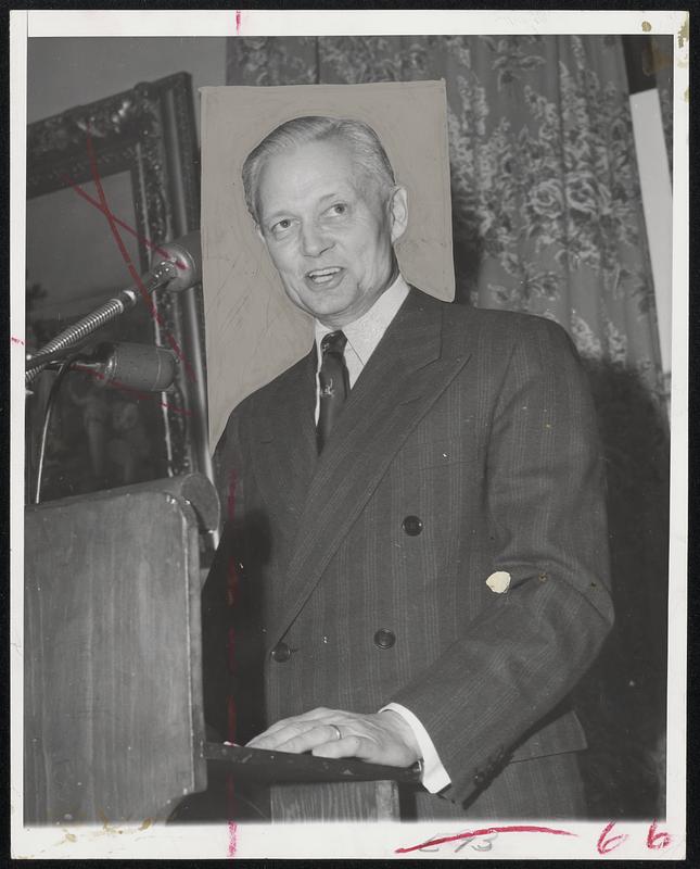 Sees victory with Eisenhower. Governor Sherman Adams of New Hampshire ...