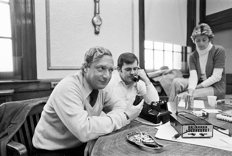 Mayor Pressman, City Engineer Neil and Administrative Assistant Lind ...