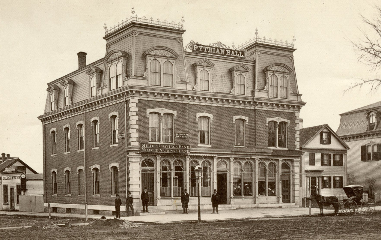 Bank Block circa 1890s - Digital Commonwealth