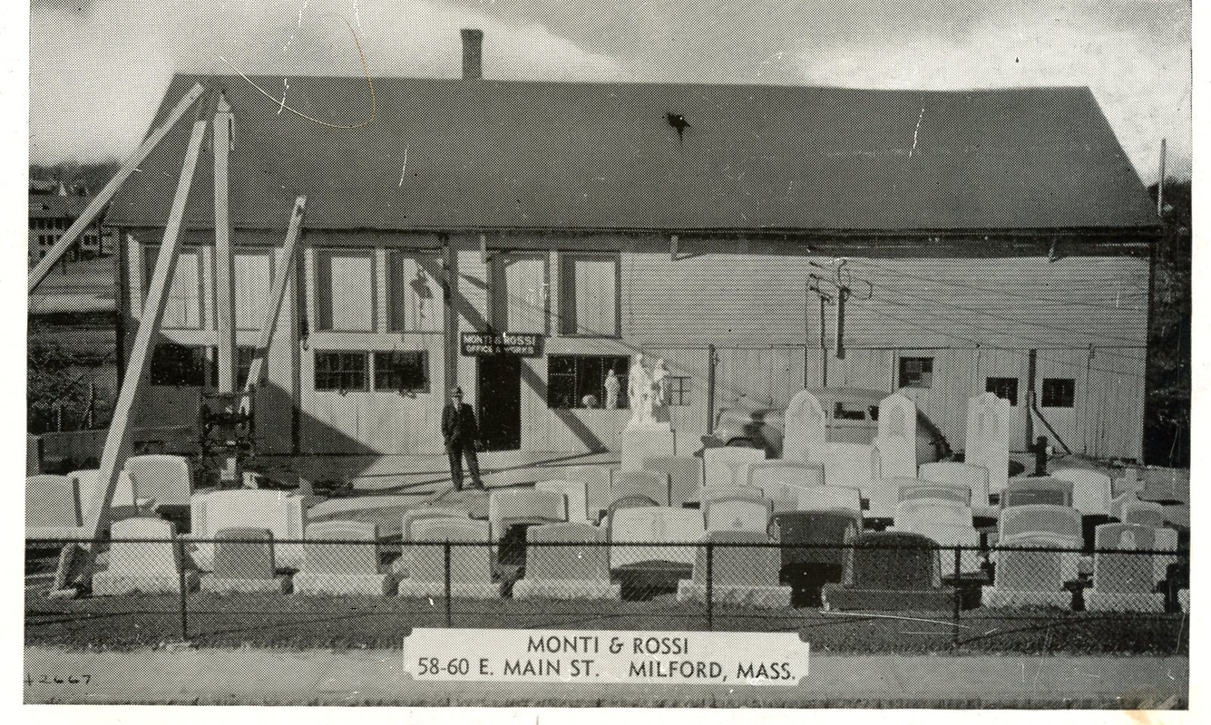 Monti & Rossi 58-60 E. Main St. circa 1950s - Digital Commonwealth