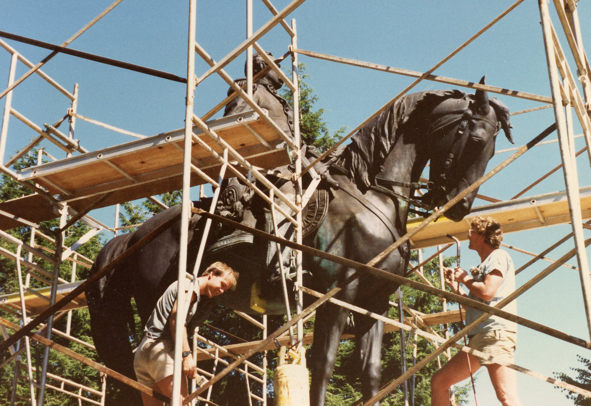 Restoring General Draper statue - Digital Commonwealth