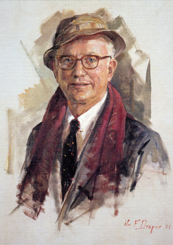 William Draper self-portrait - Digital Commonwealth