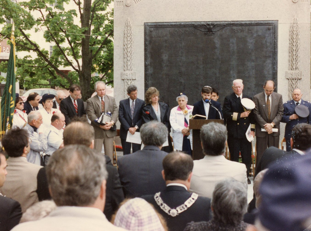 Dedication of renovated Draper Park - Digital Commonwealth