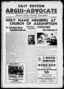 East Boston Argus-Advocate. January 05, 1939 - Digital Commonwealth