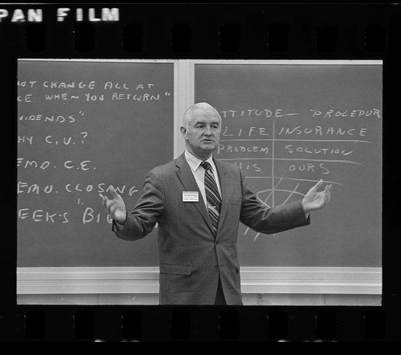 Ken Bunny MacWhitney Of NE Life Ins Teaches Aggressive Sales Methods ken-bunny-macwhitney-of-ne-life-ins-teaches-aggressive-sales-methods