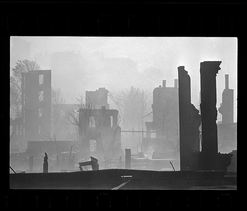 Chelsea Fire aftermath, Chelsea, MA - Digital Commonwealth