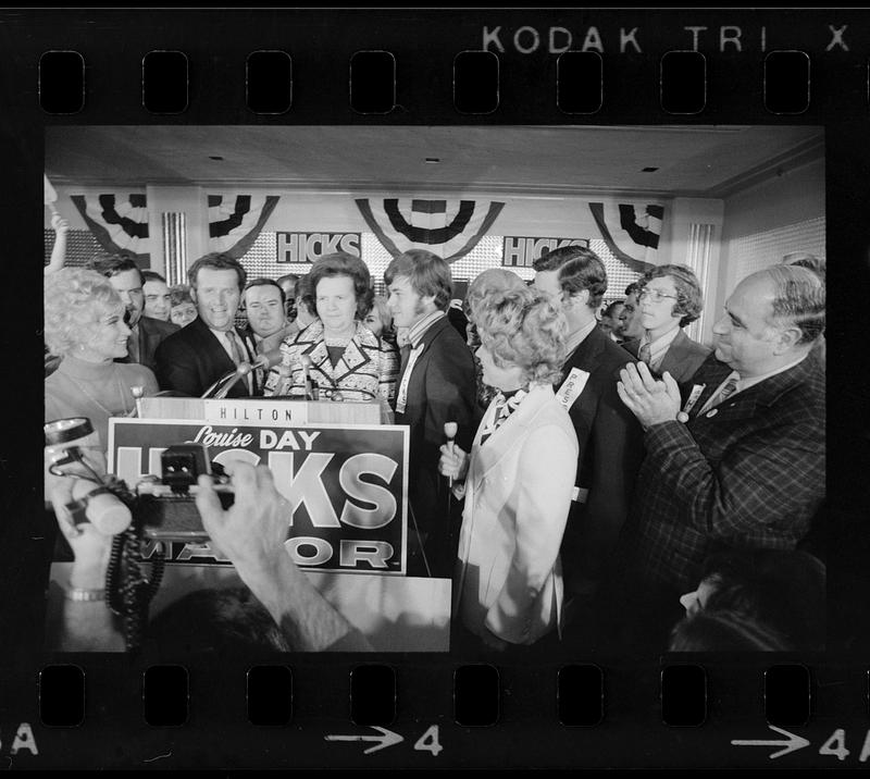 Louise Day Hicks wins mayoral primary, Boston - Digital Commonwealth