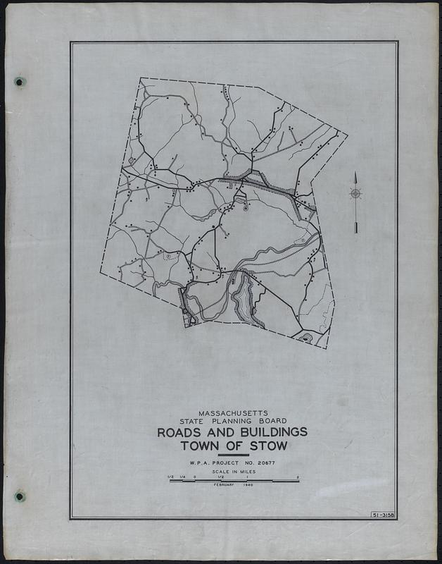 Roads and Buildings Town of Stow - Digital Commonwealth