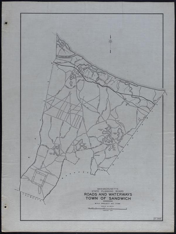 Roads and Waterways Town of Sandwich - Digital Commonwealth