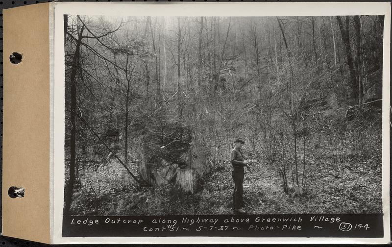 Contract No. 51, East Branch Baffle, Site of Quabbin Reservoir ...