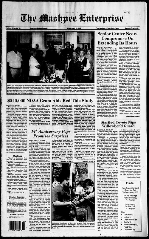 The Mashpee Enterprise. July 15, 2005 - Digital Commonwealth