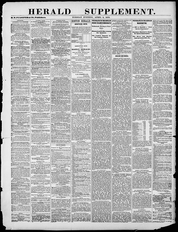The Boston Herald. April 02, 1878 - Digital Commonwealth