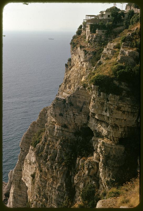 Cliffs near Meta, Italy - Digital Commonwealth