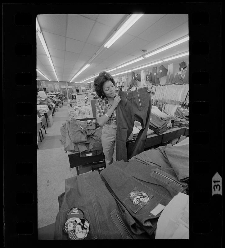 Discount blue jean shopping in Central Square, Cambridge - Digital ...