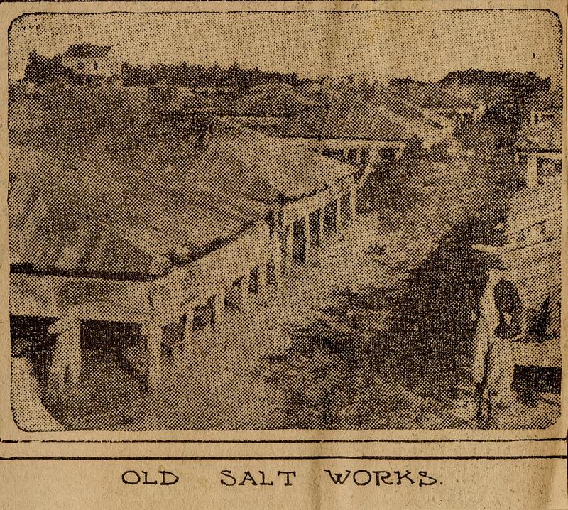 Relics of early South Yarmouth, old salt works, South Yarmouth, Mass ...