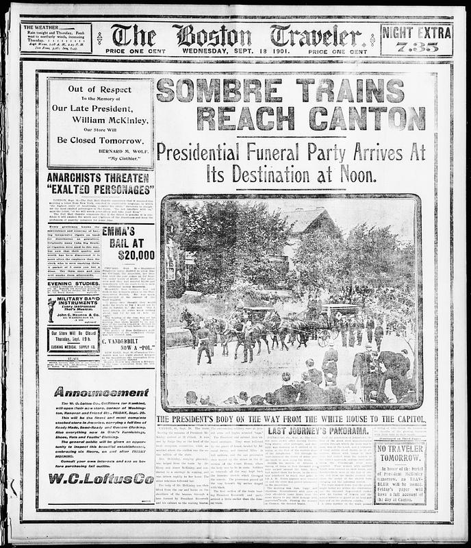 The Boston Traveler. September 18, 1901 - Digital Commonwealth