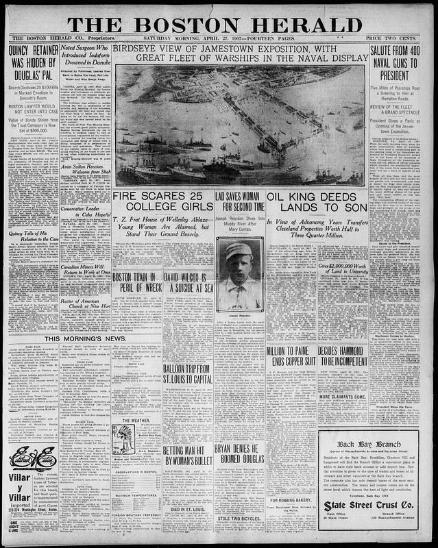 The Boston Herald. April 27, 1907 - Digital Commonwealth