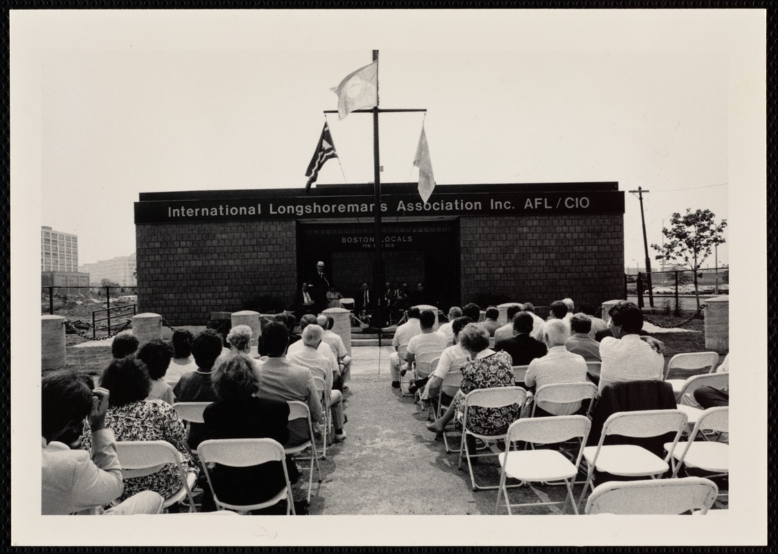 Dedication of the International Longshoremen's Association Guaranteed ...