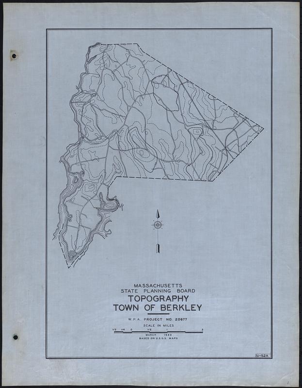 Topography Town of Berkley - Digital Commonwealth