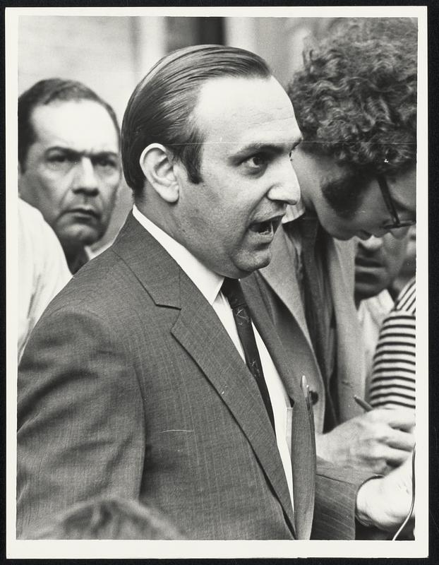 Mr. Arthur Aaron Asst. City Solicitor announces changes in curfew to 10 ...