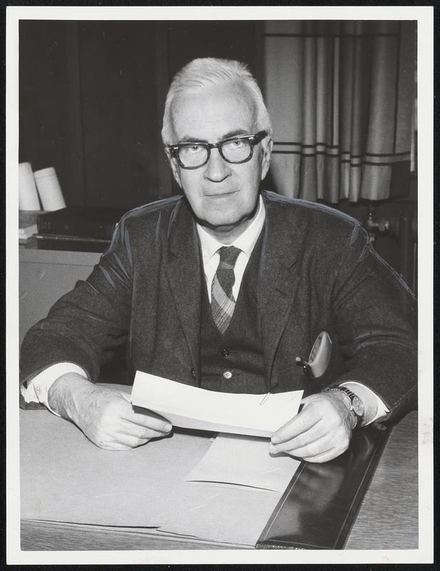 Alan G. Adams, Selectman. Town of Lexington - Digital Commonwealth