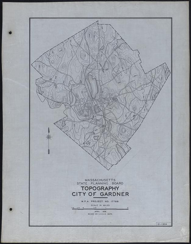 Topography City of Gardner - Digital Commonwealth