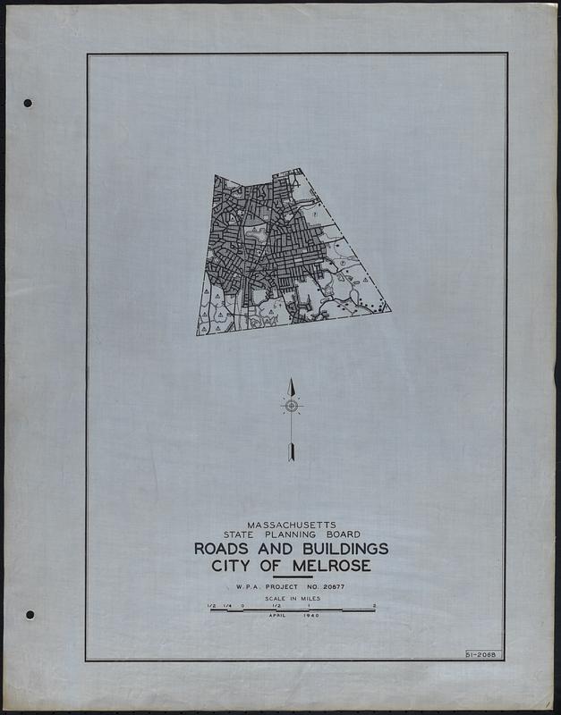 Roads and Buildings City of Melrose - Digital Commonwealth
